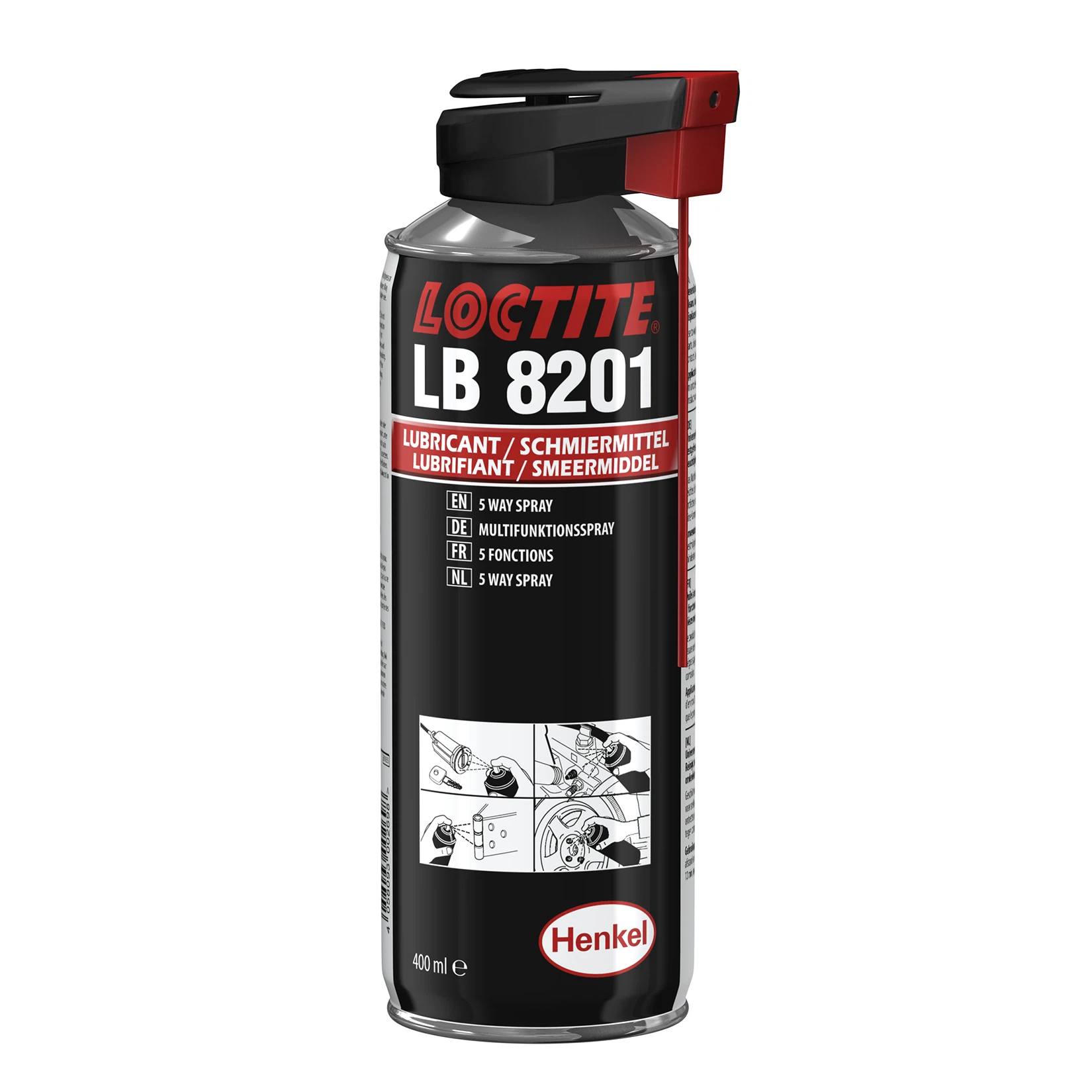 Odrdzewiacz 5-funkcyjny LB 8201 - 400ml LOCTITE >Sklep MARAT